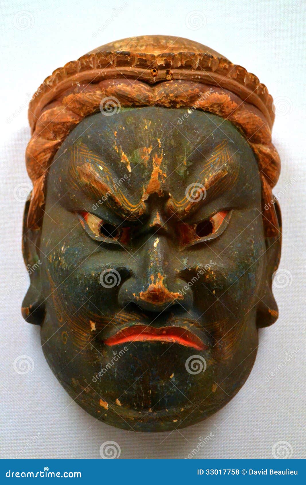 Angry mask stock photo. Image of warrior, tongue, fighting - 33017758