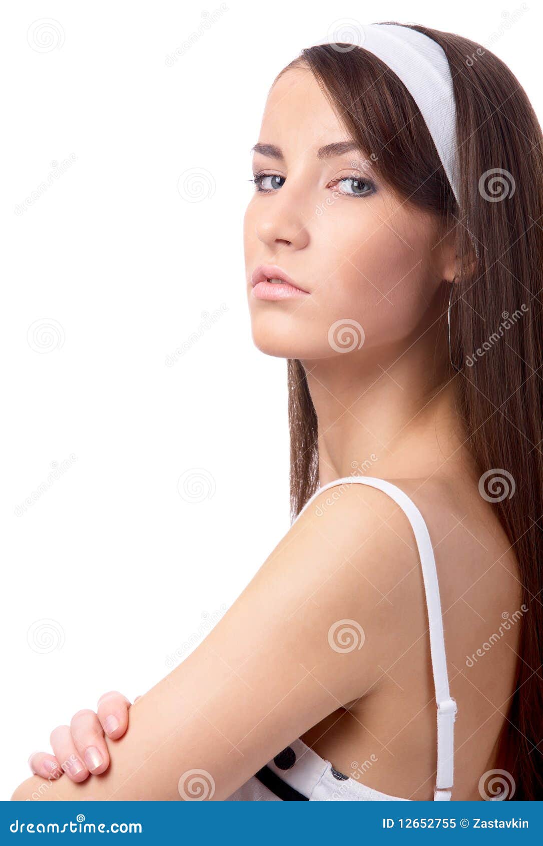 Angry model stock image. Image of human, cute, complaint - 12652755