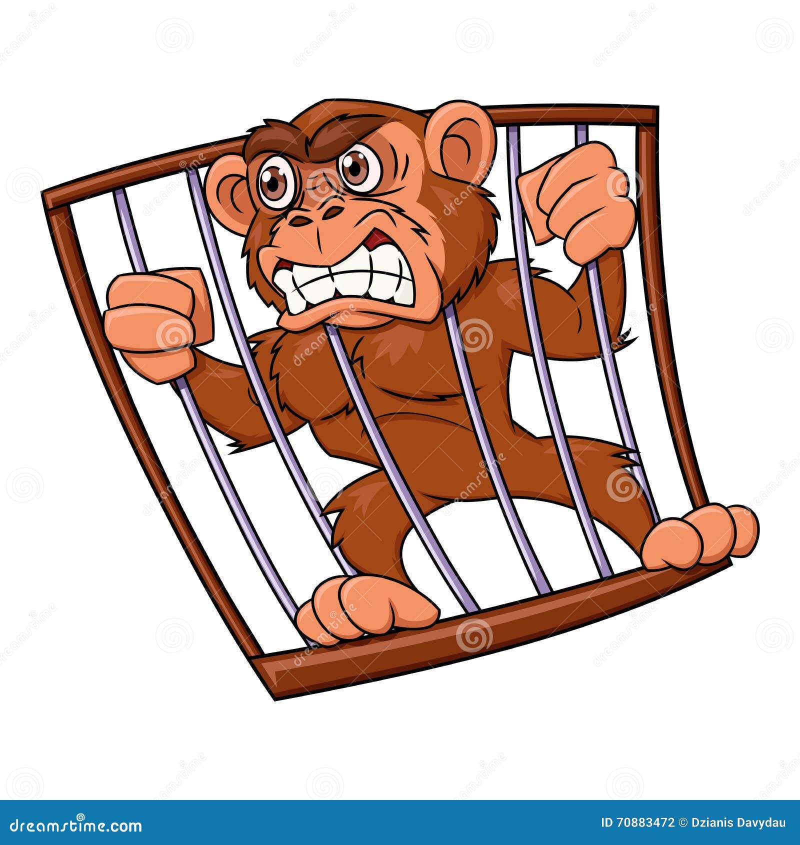 Monkey Cage Stock Illustrations – 249 Monkey Cage Stock Illustrations ...
