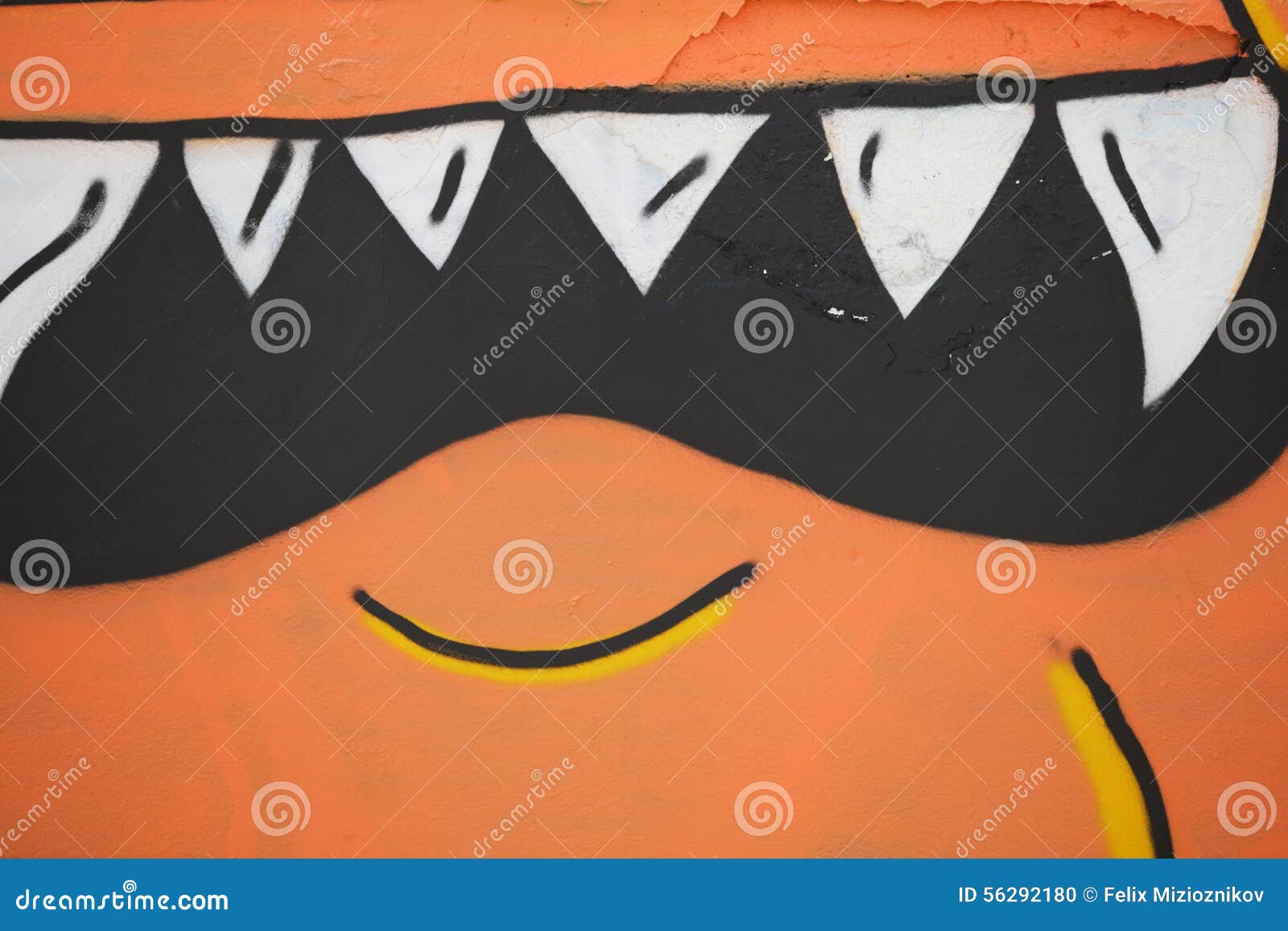 Angry Monster Teeth Stock Photo | CartoonDealer.com #56292180