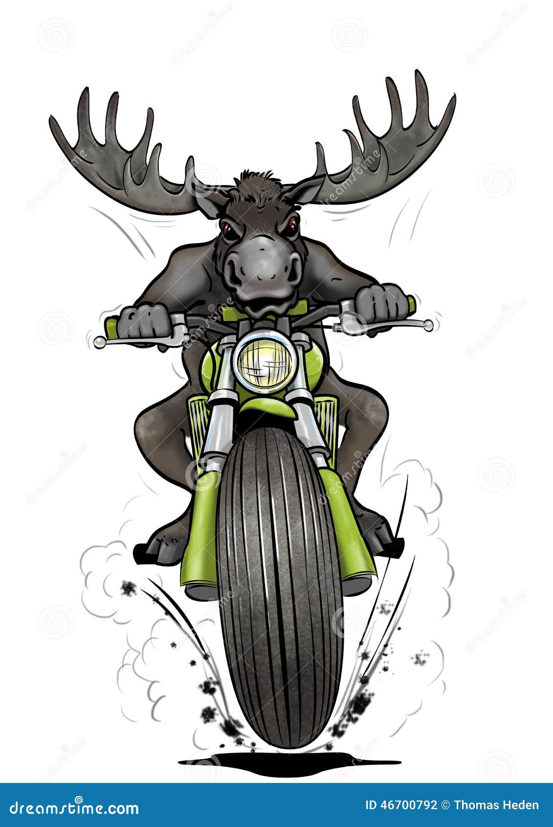 Riding Moose