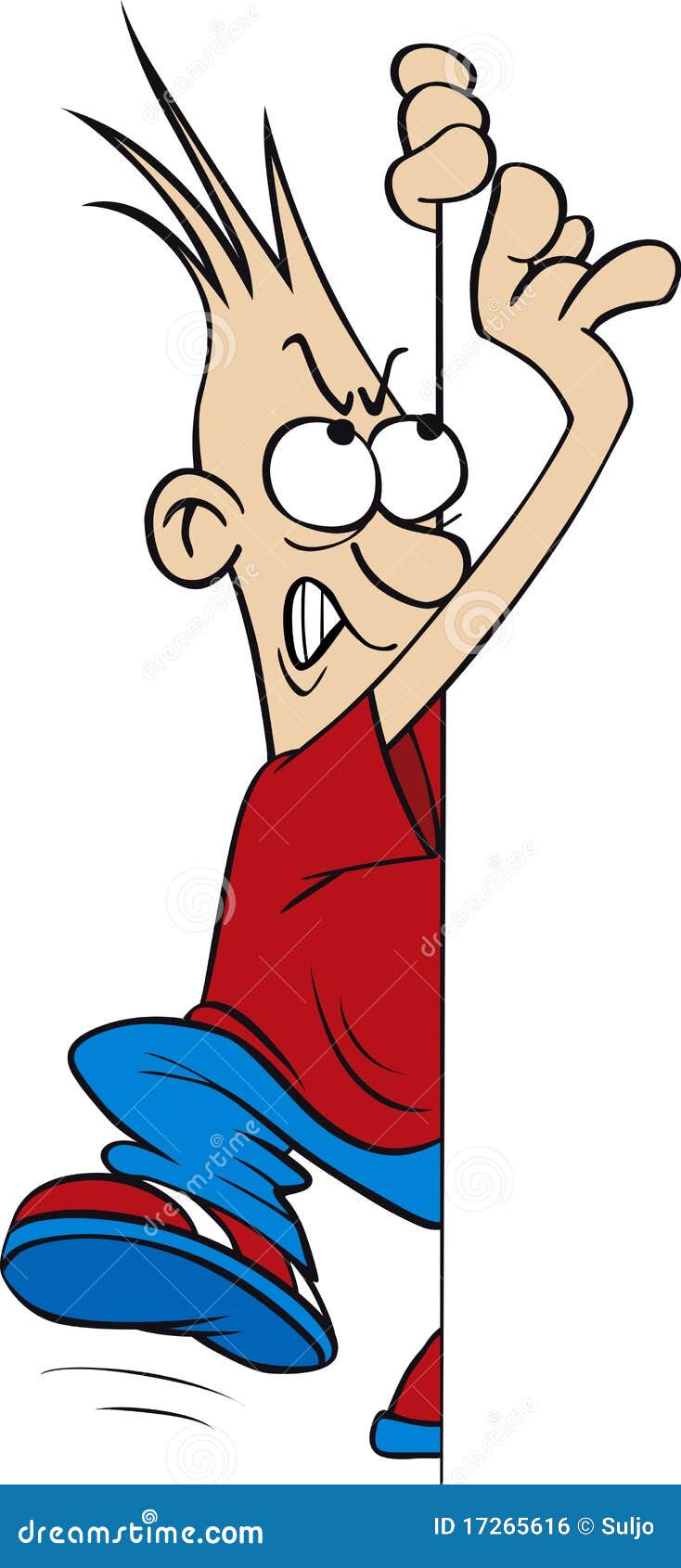 Angry nerd stock vector. Illustration of business, element - 17265616