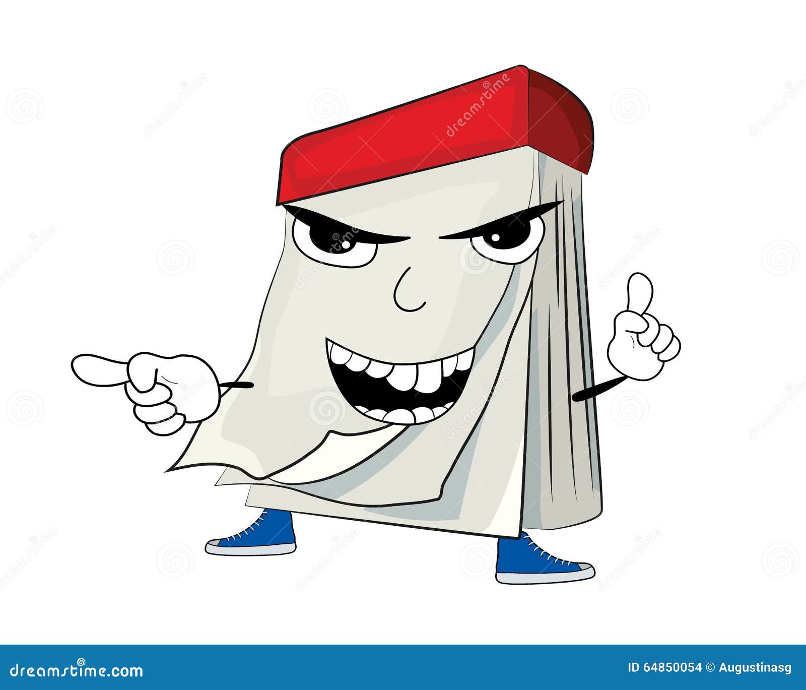 Angry notes cartoon stock illustration. Illustration of clipart - 64850054