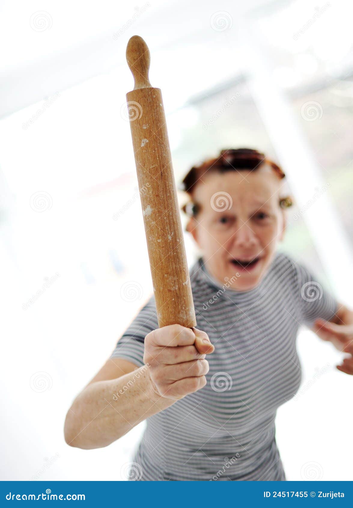 Angry older woman stock image. Image of adult, portrait - 24517455