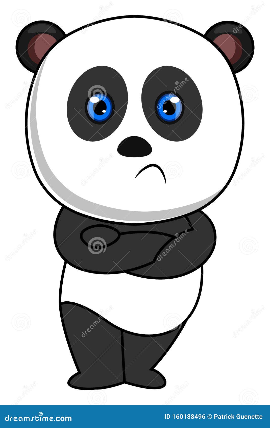 Angry Panda, Illustration, Vector Stock Vector - Illustration of icon ...