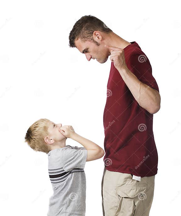 Angry parent stock image. Image of blond, mean, portrait - 6400123