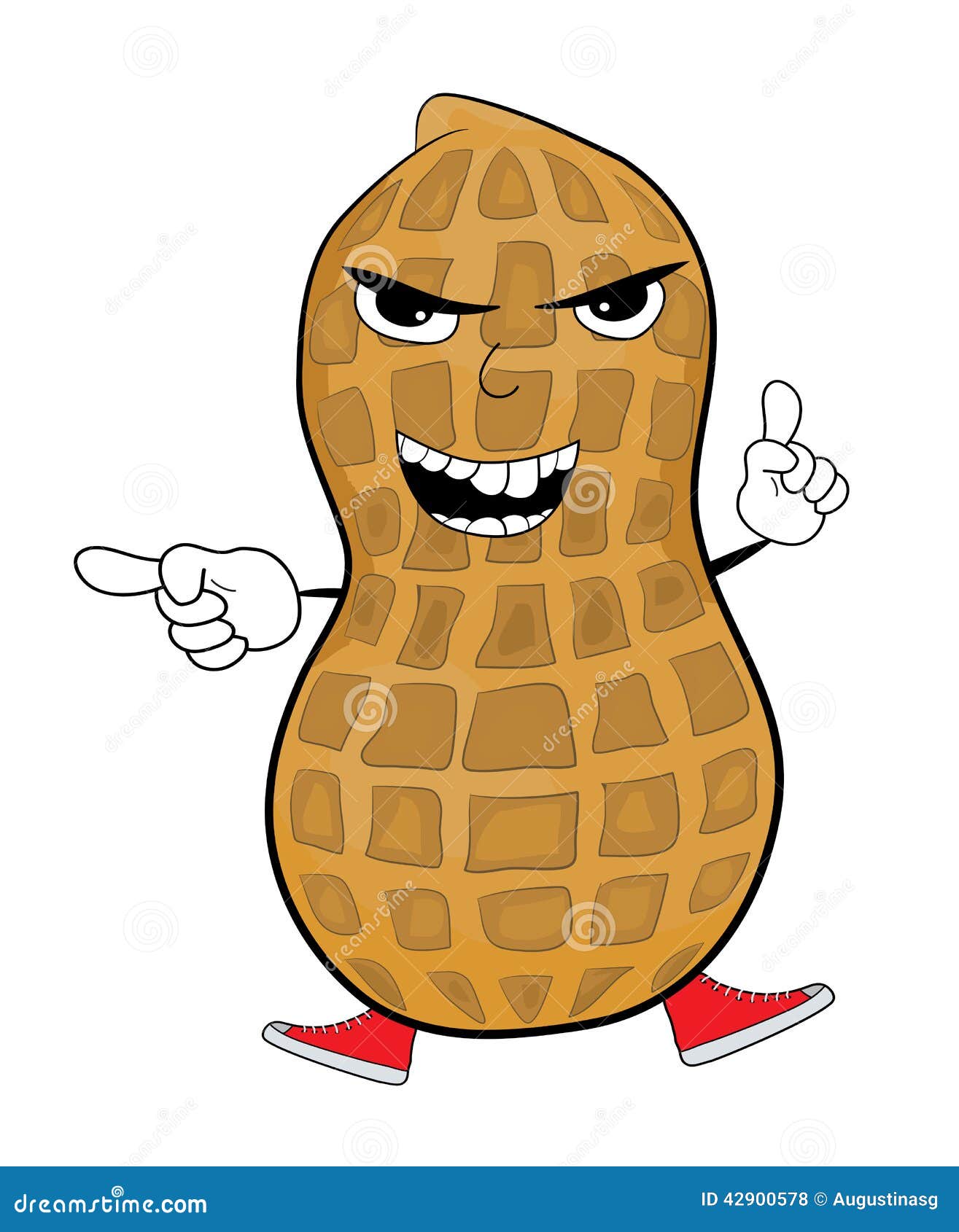 Animated Spilled Peanut