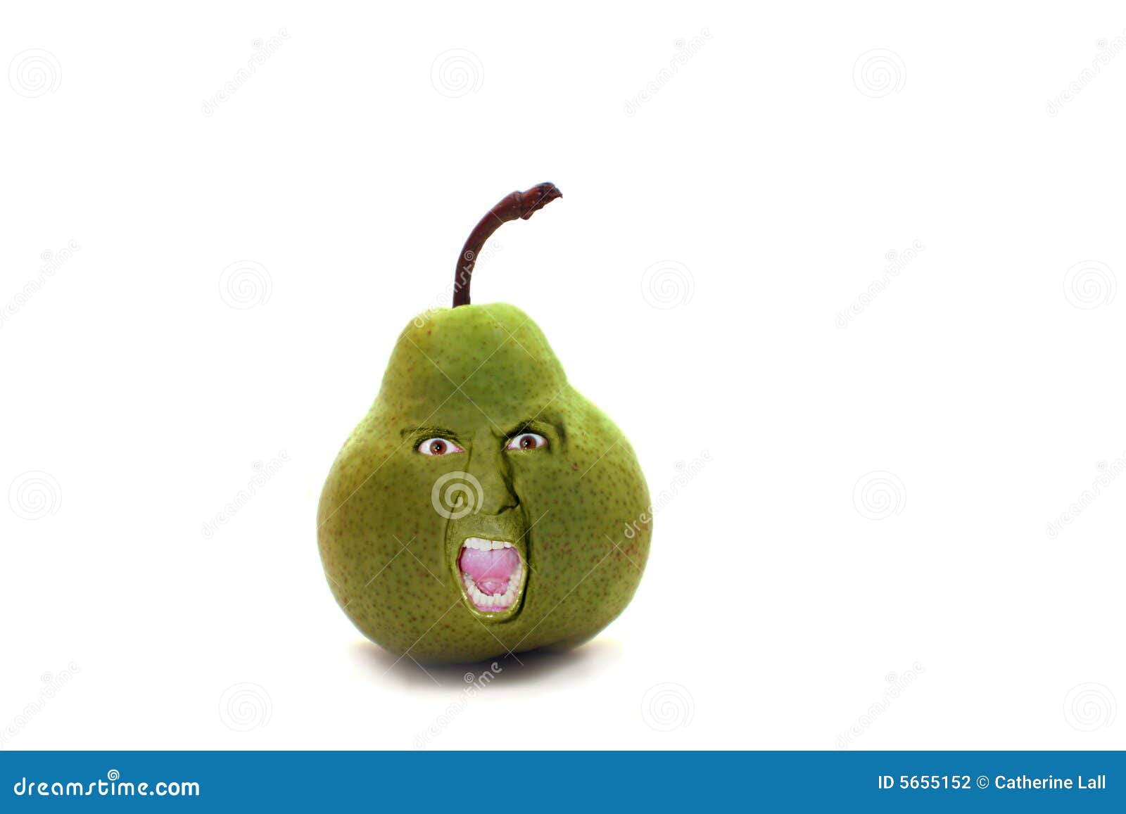 Angry Pear stock photo. Image of ripe, health, sweet, fresh - 5655152