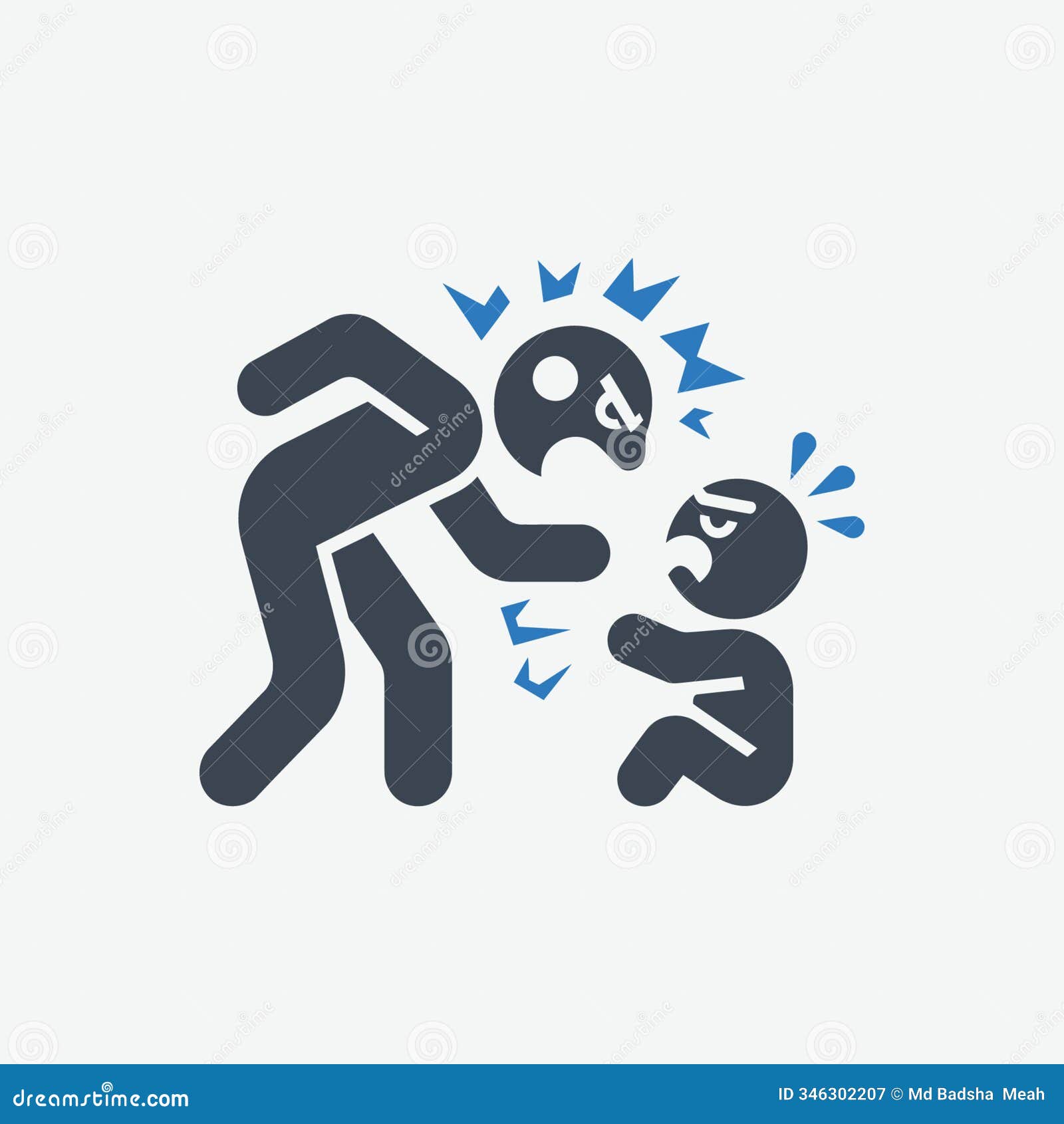 Angry Person Walking With I'm Angry Sign, Vector Cartoon Stick Figure ...