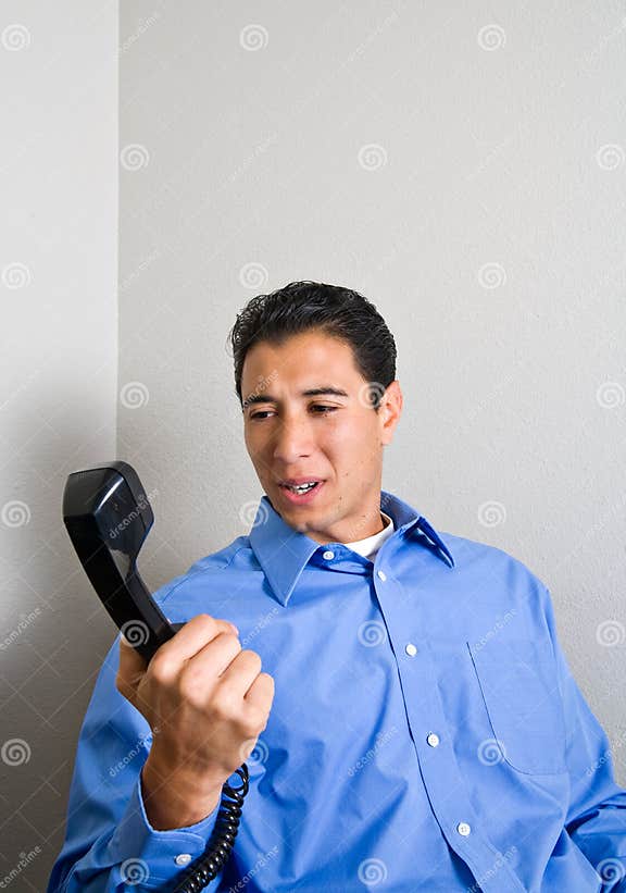 Angry Phone Call stock photo. Image of angry, talking - 17371304
