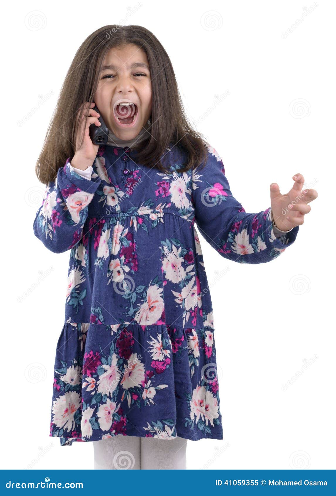 Angry Phone Call stock image. Image of moody, female - 41059355