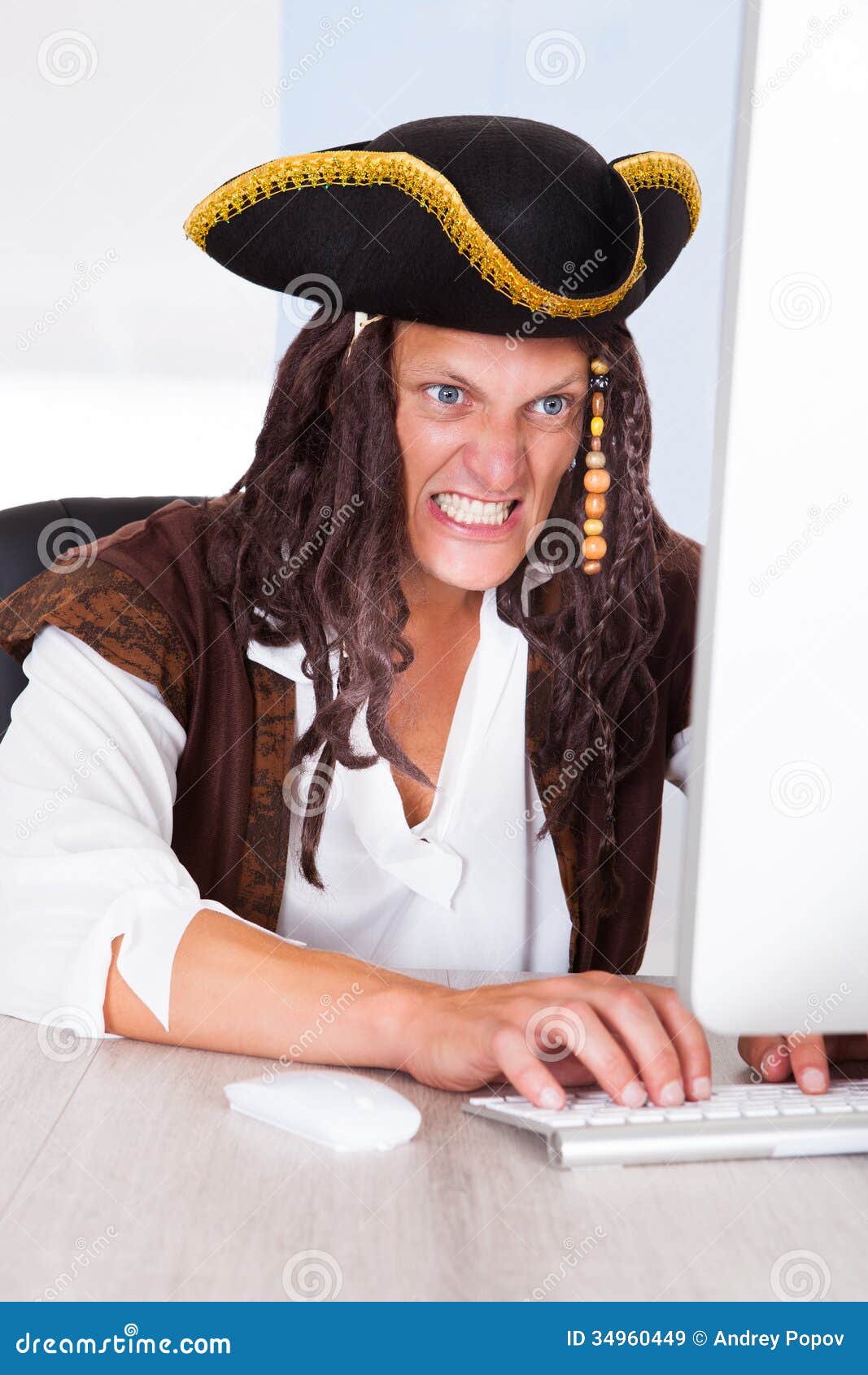 Angry Pirate Stock Photography | CartoonDealer.com #60306830
