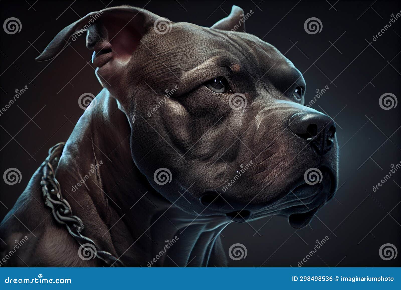 Angry Pitbull American Bully Stock Photo - Image of bull, angry: 298498536