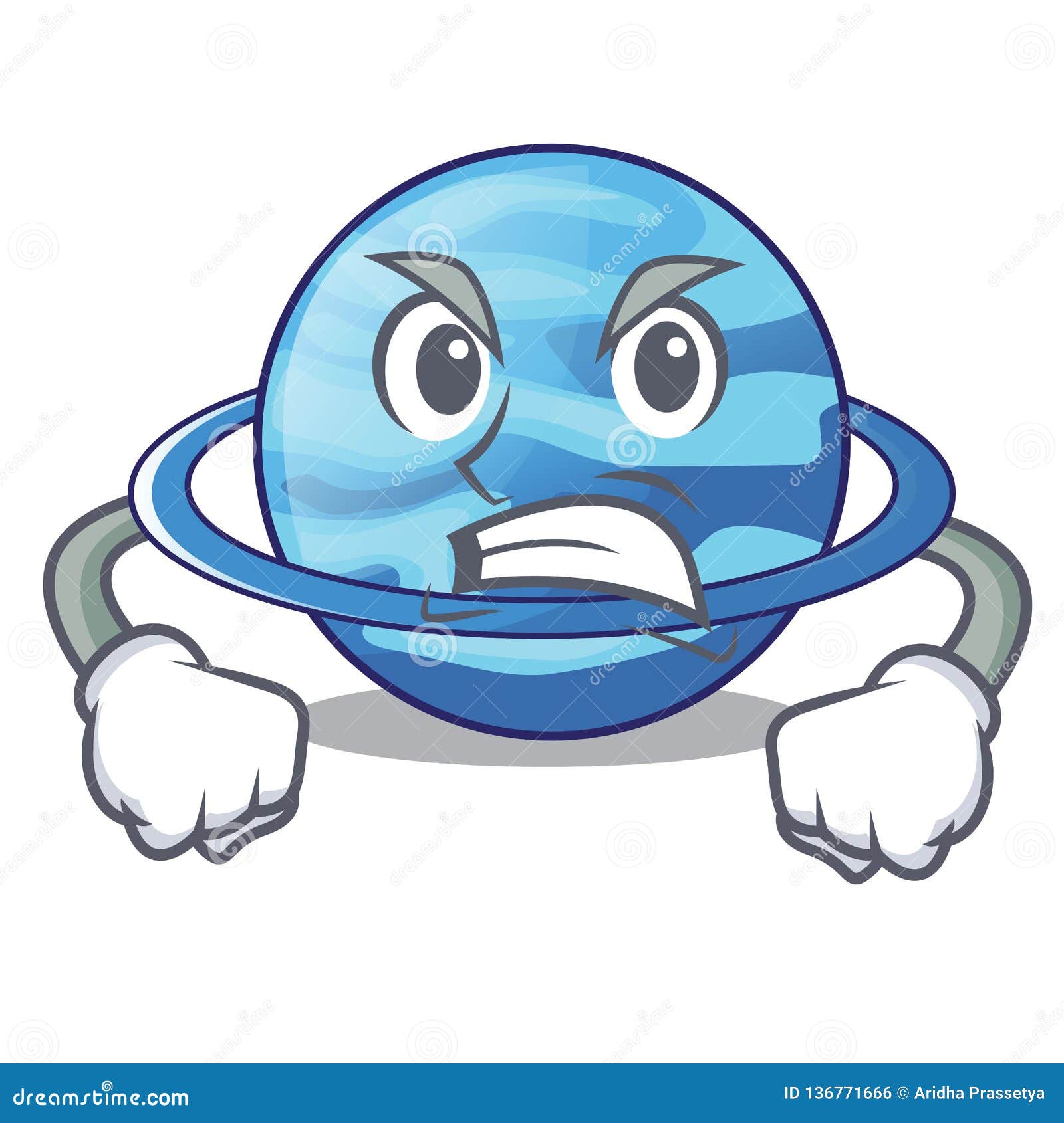 Animated Planet Uranus
