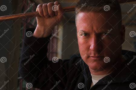 Angry Plumber stock image. Image of occupations, professions - 921105