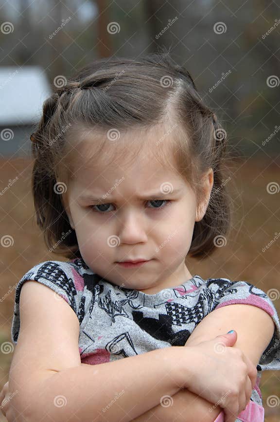 Angry and Pouting stock photo. Image of pouting, closeup - 23222984
