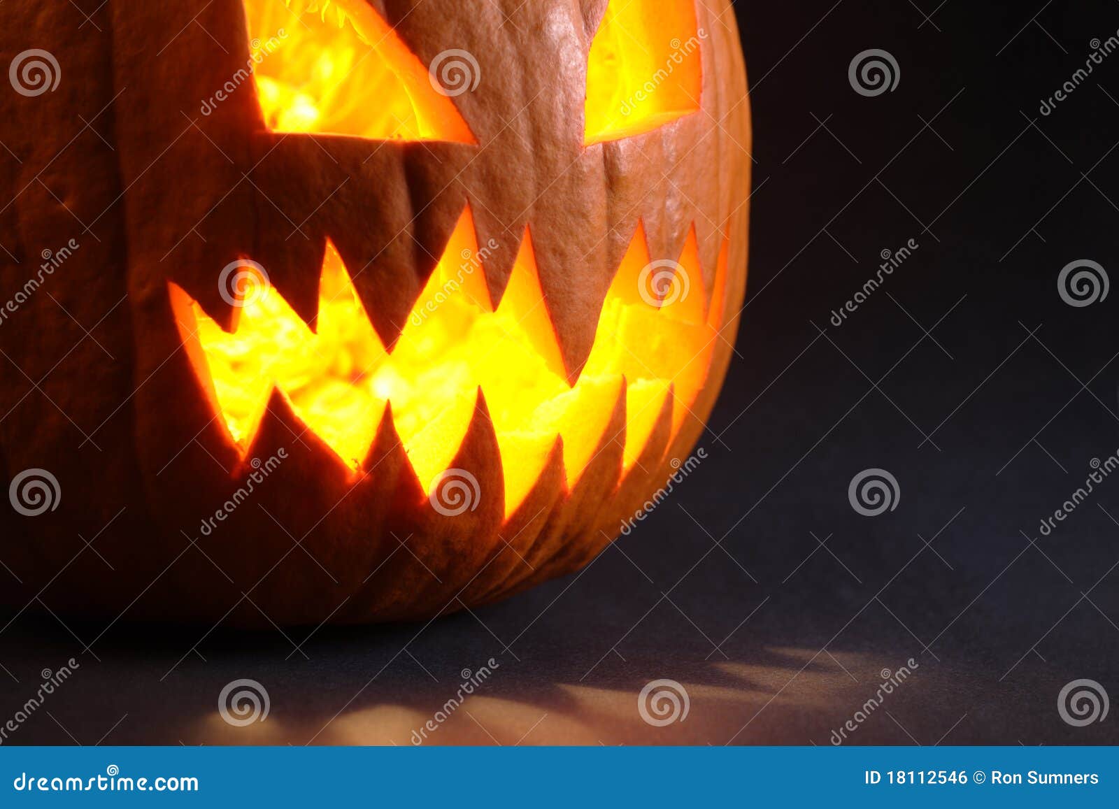 Angry Pumpkin with Big Teeth Stock Photo - Image of jack, copyspace ...