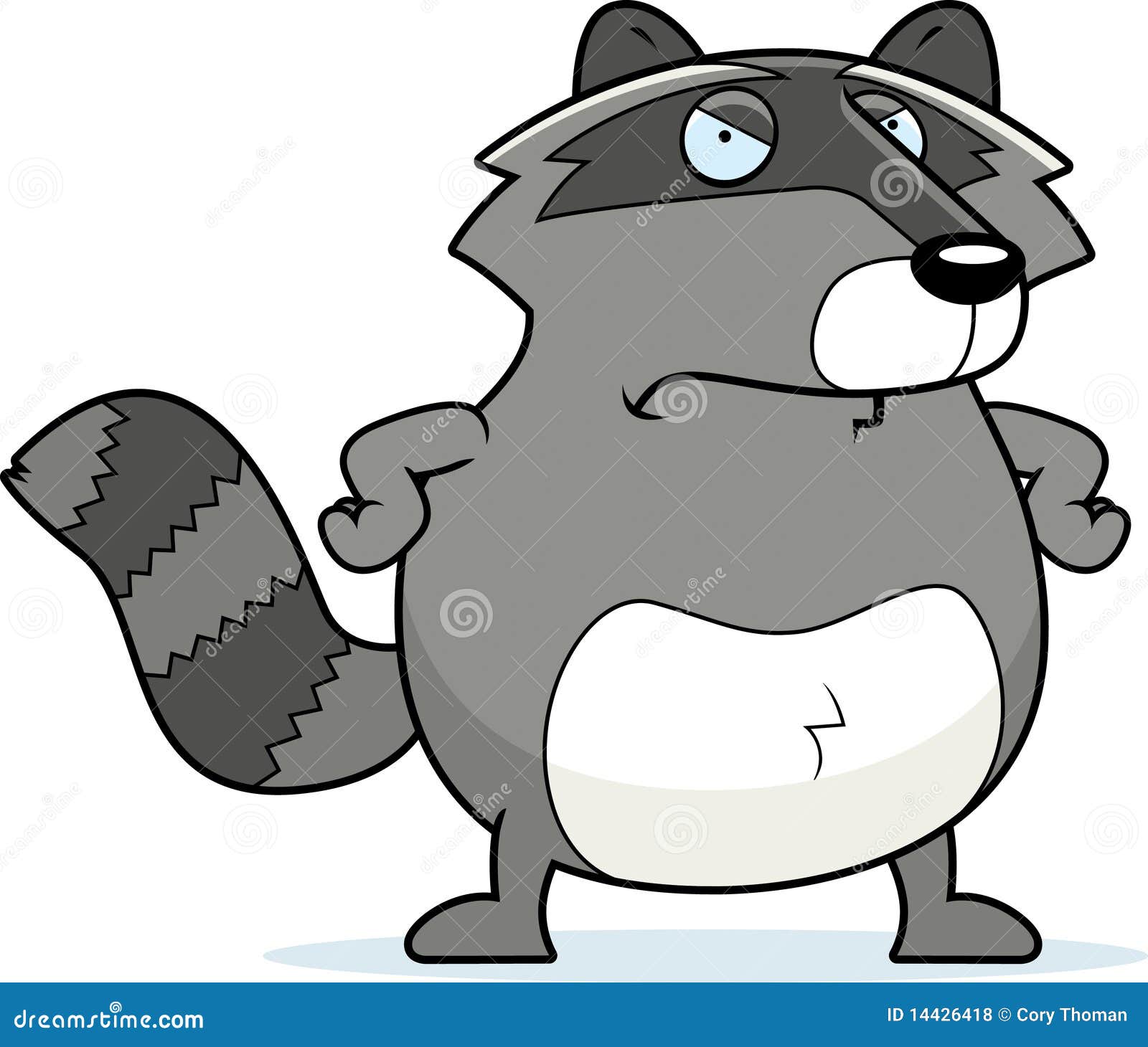 Upset Raccoon Stock Illustrations – 8 Upset Raccoon Stock Illustrations ...