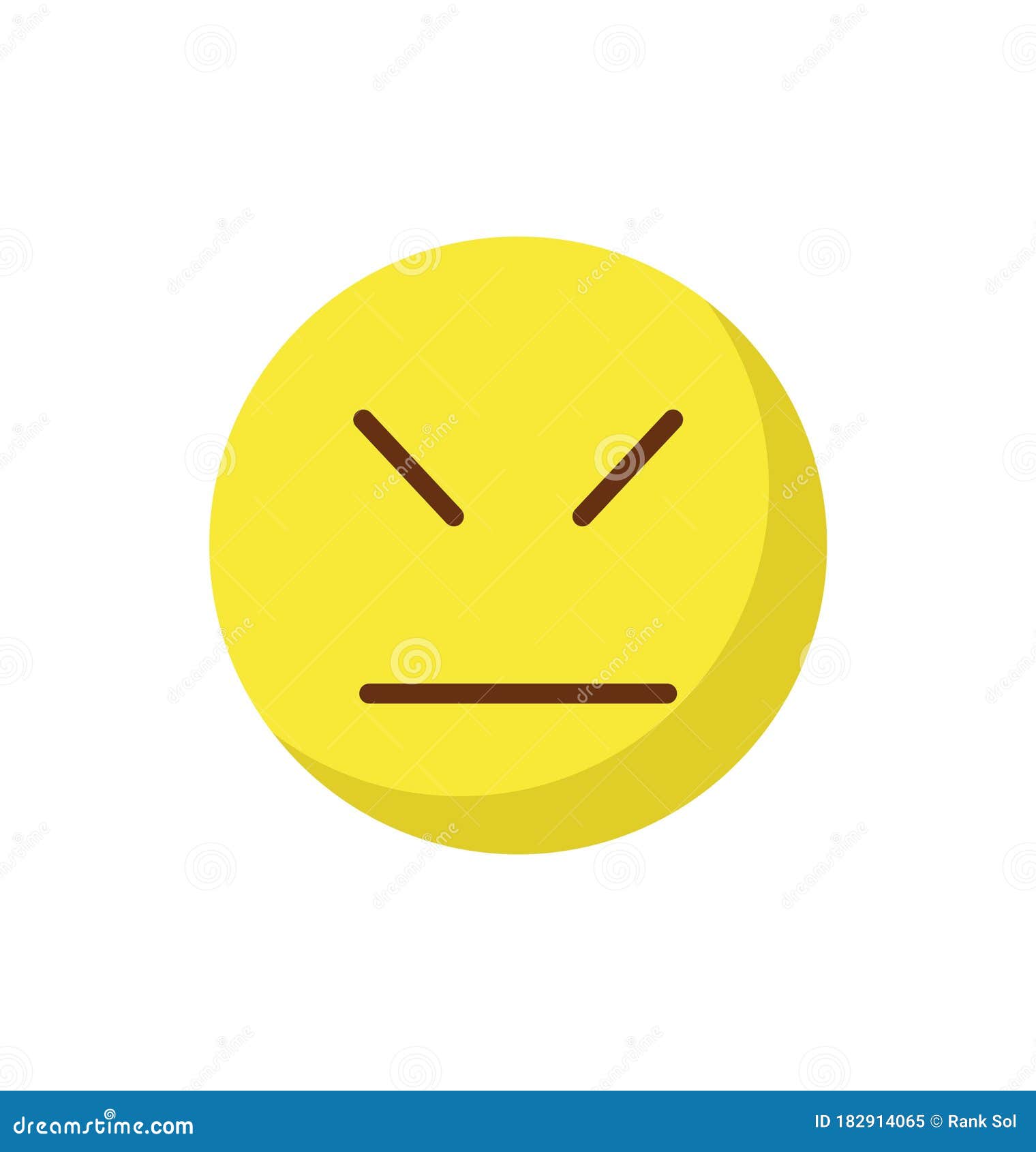 Angry, Rage Color Vector Icon Which Can Edit Easily Stock Vector ...