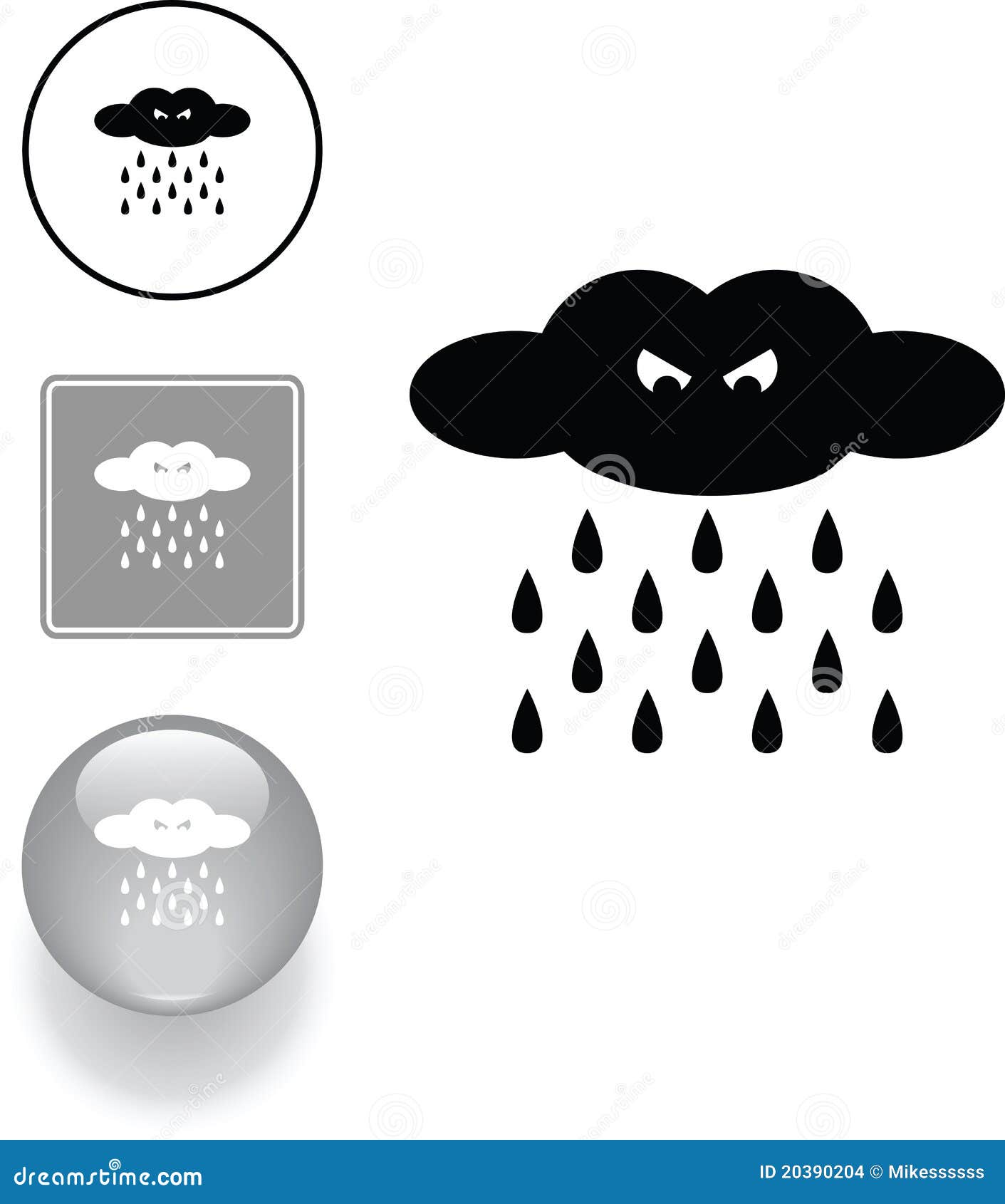 Angry Rain Cloud
