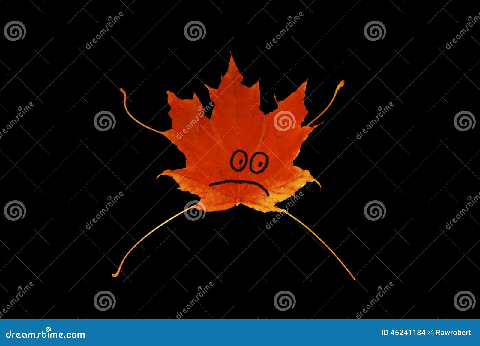 Angry, red leaf stock photo. Image of emotion, concept - 45241184