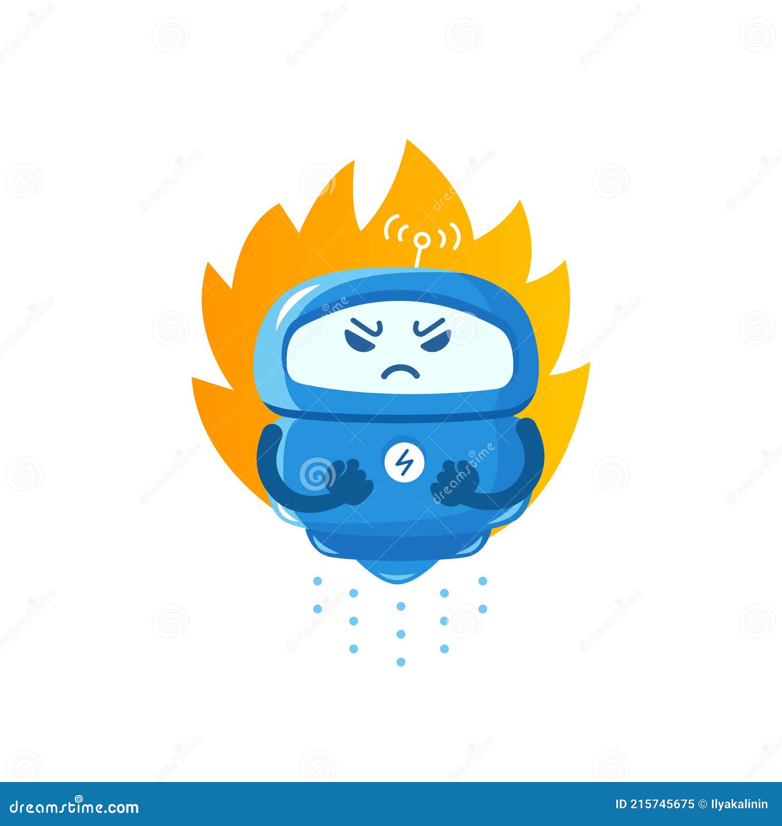 Robot See No Evil, Speak No Evil, Hear No Evil Cartoon Vector ...