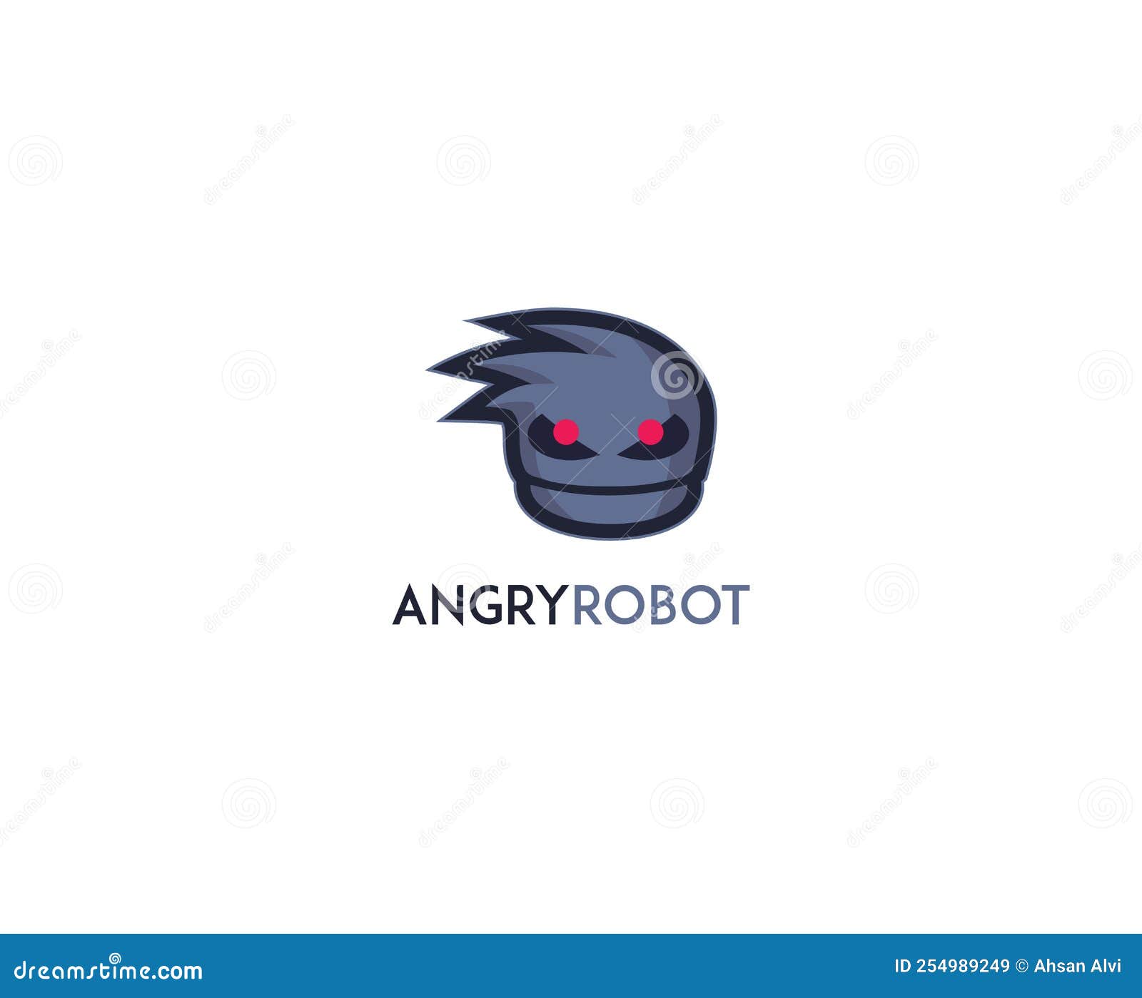 Angry Robot Vector Logo. Robot Techno Logo Vector. | CartoonDealer.com ... Angry Robot Vector Logo. Robot Techno Logo Vector. | CartoonDealer.com ...