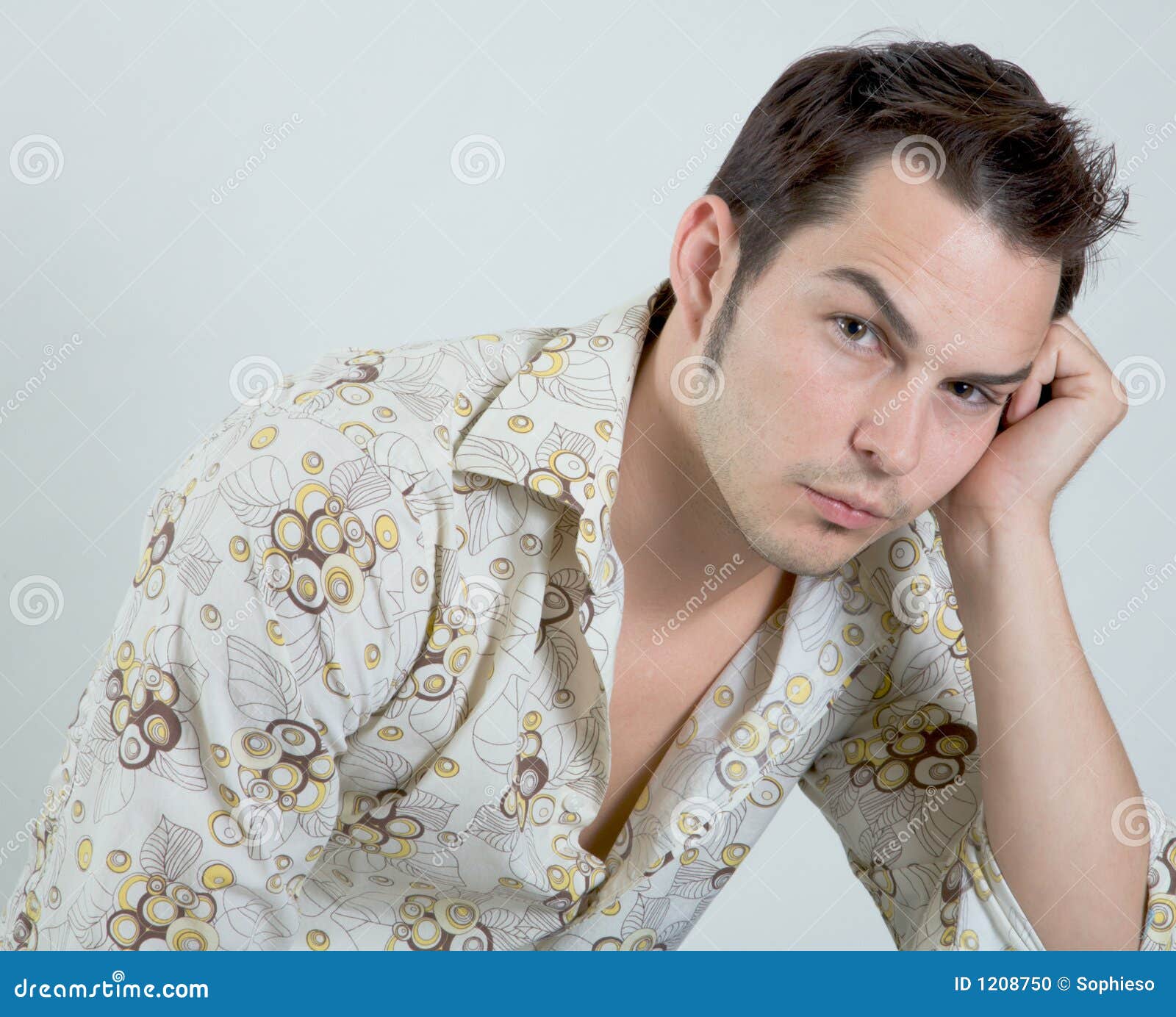 Angry and Sad Young Man stock photo. Image of frustration - 1208750