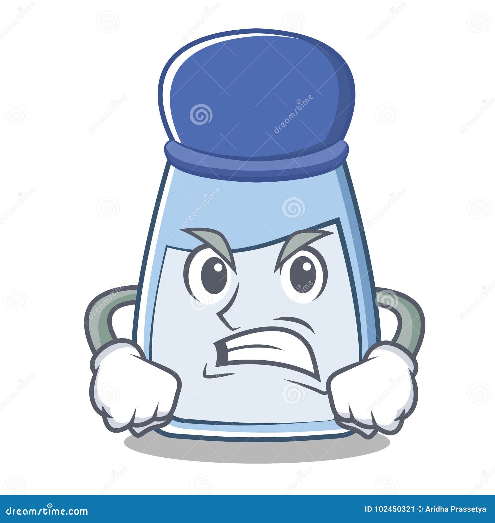 Angry Salt Cartoon Stock Illustration | CartoonDealer.com #48898108