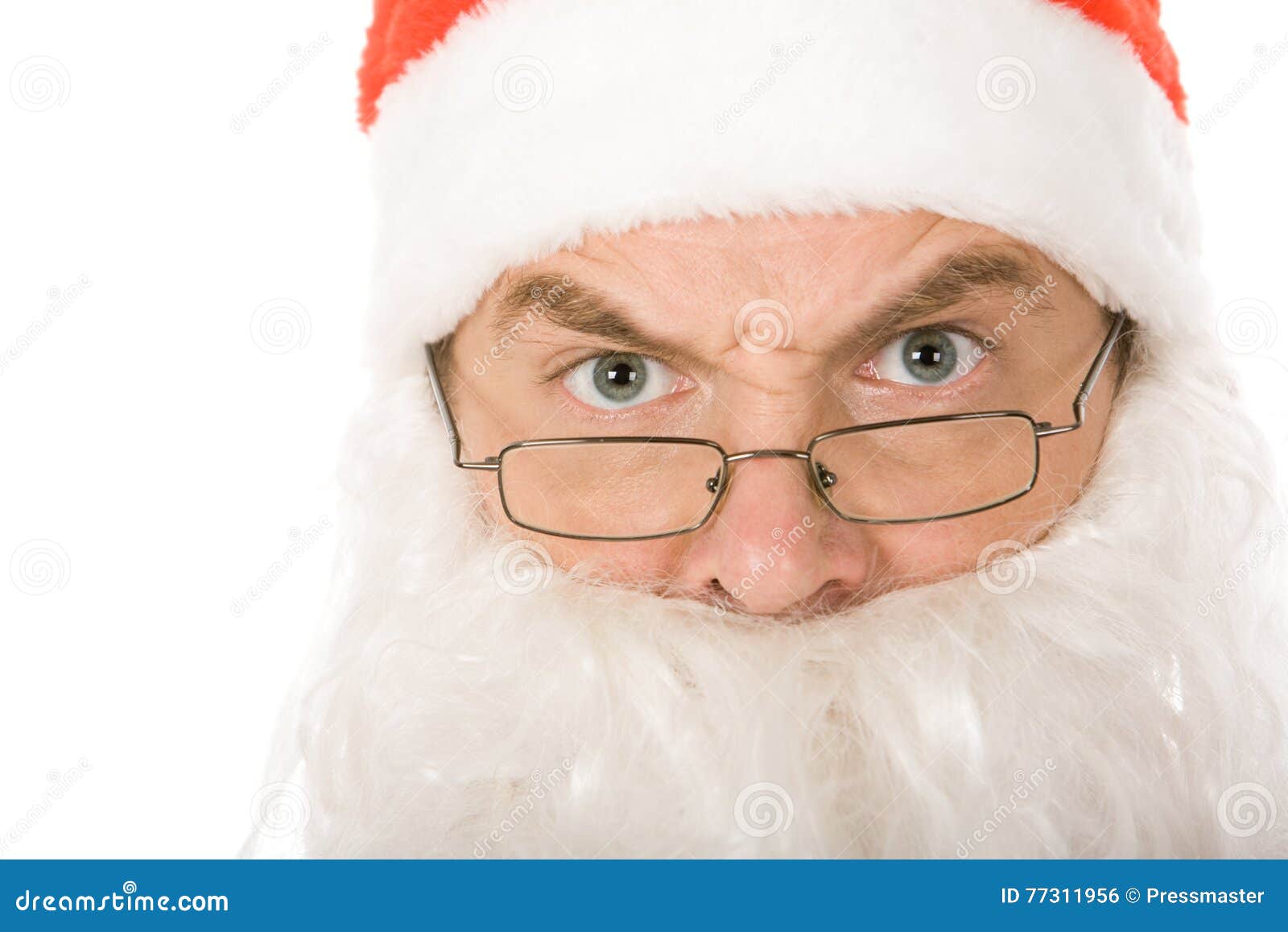 Angry Santa Claus Stock Photos - Royalty Free Stock Images