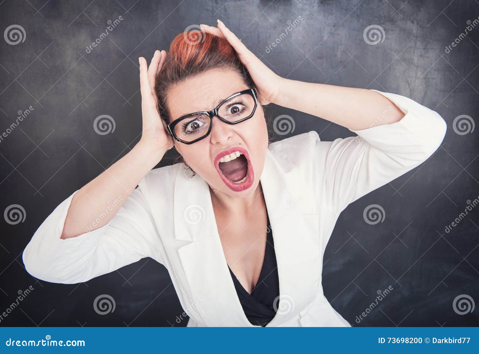 Angry Screaming Teacher on Blackboard Background Stock Photo - Image of ... Angry Screaming Teacher on Blackboard Background Stock Photo - Image of ...
