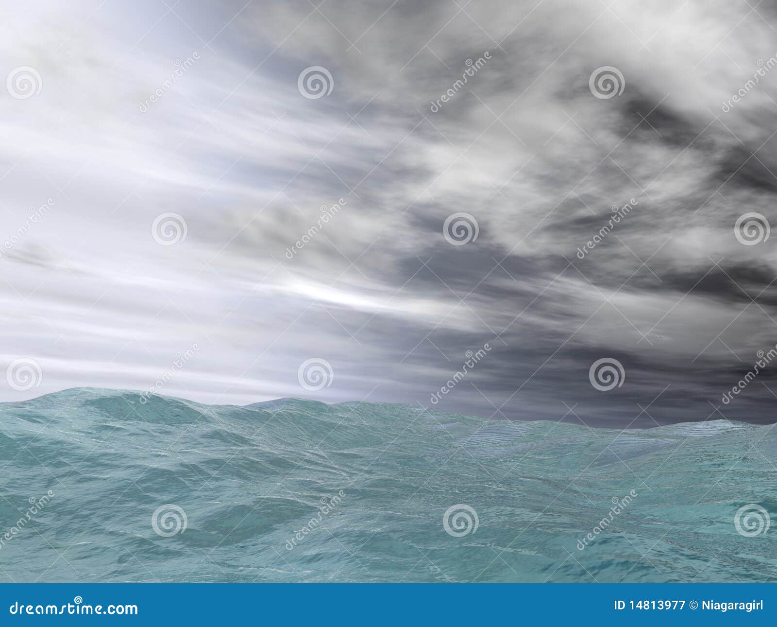 Angry Sea stock illustration. Illustration of angry, dangerous - 14813977