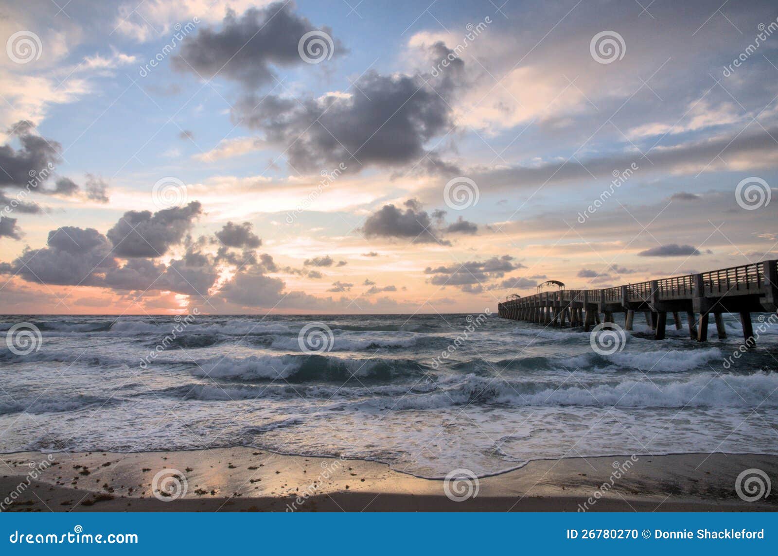 Angry Sea at Sunrise stock photo. Image of seascape, waves - 26780270