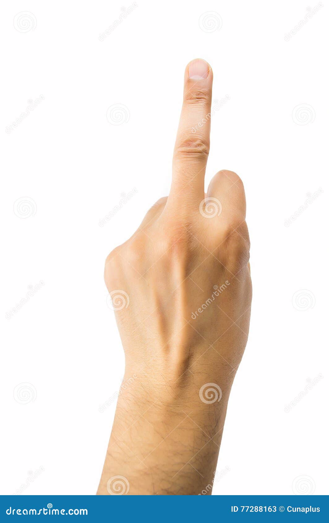 Angry sign with hand stock image. Image of concept, angry - 77288163