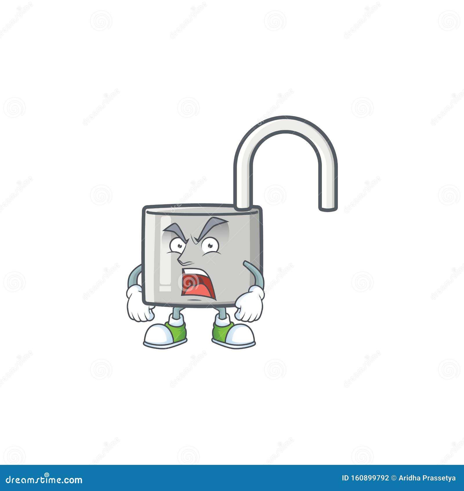 Angry Silver Unlock Key for Security Private Stock Vector ...