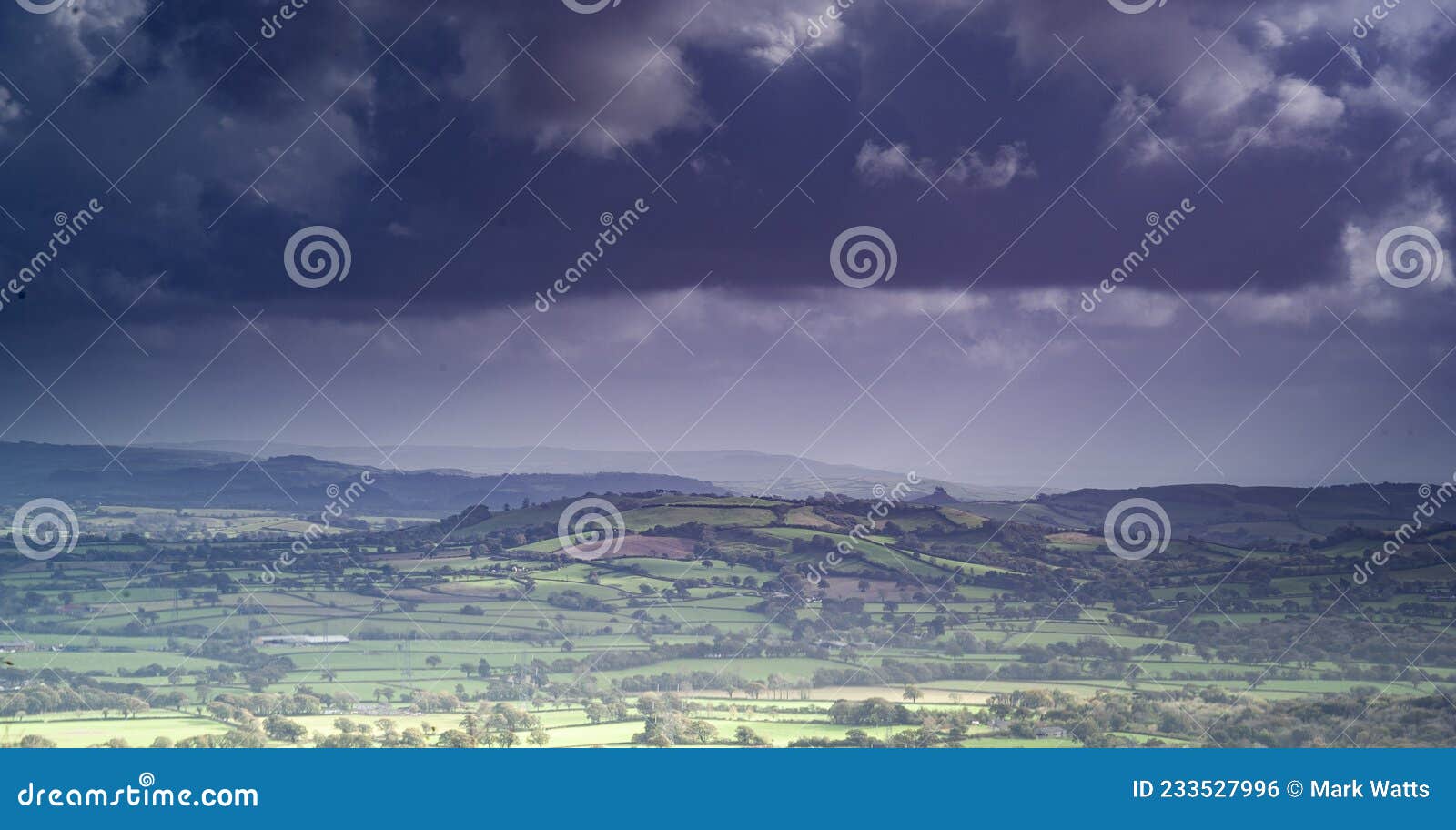 Angry Skies Over the Valley Stock Photo - Image of nature, angry: 233527996