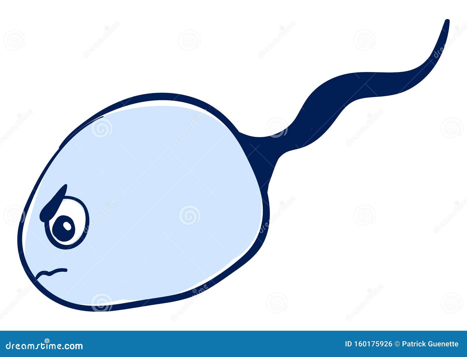 Angry Sperm, Illustration, Vector Stock Vector - Illustration of ...
