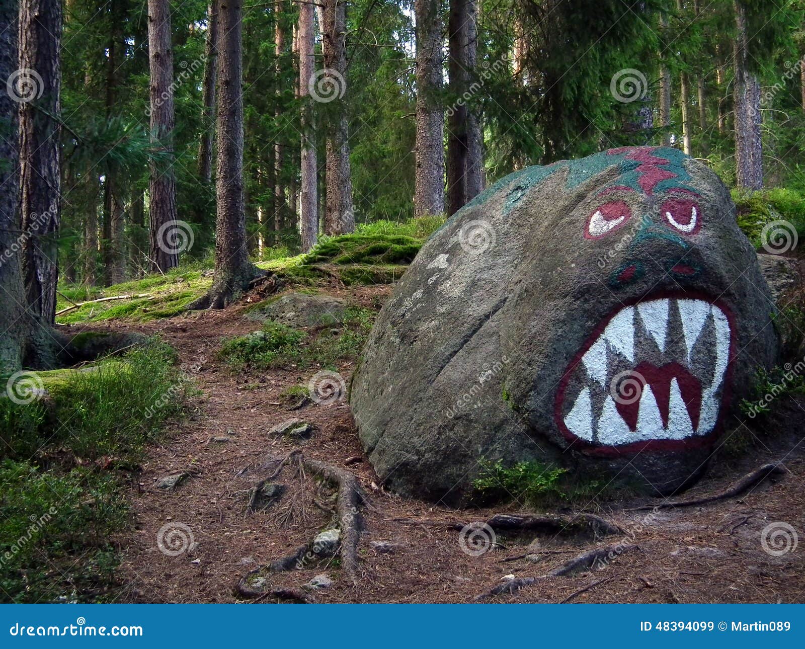 Angry stone stock image. Image of southern, spook, evil - 48394099