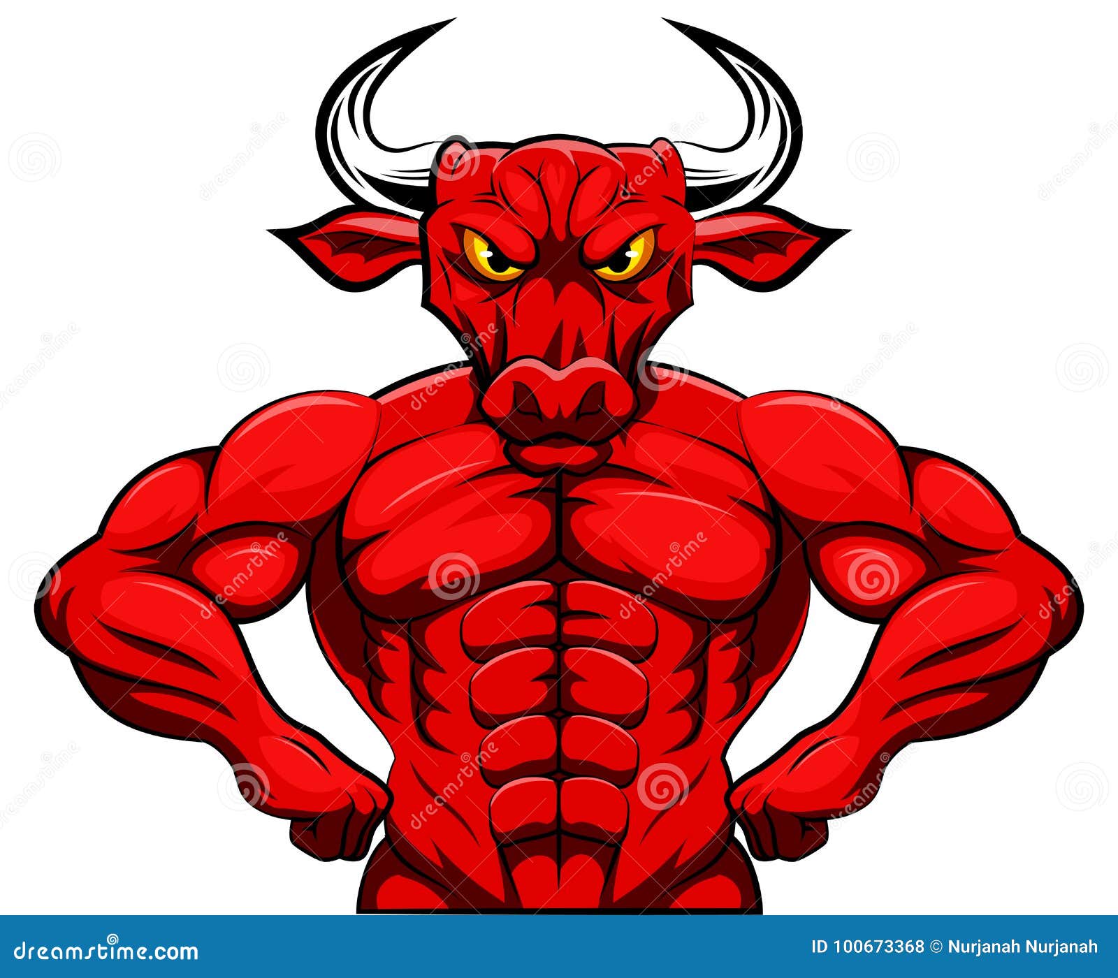 Angry Strong Shark. Shark Bodybuilder With Big Biceps. Emblem Fo Vector ...