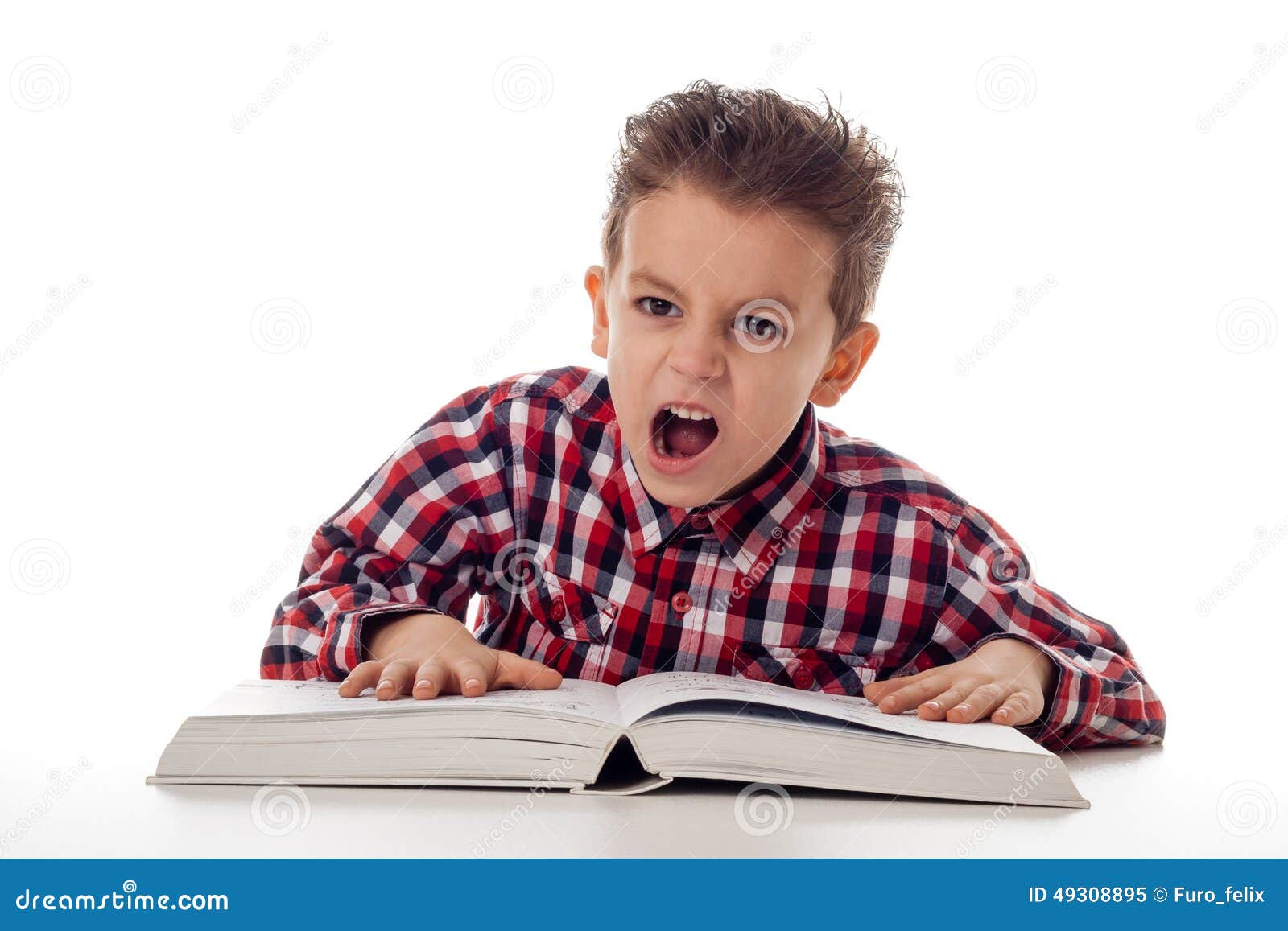 Angry student stock image. Image of white, people, person - 49308895