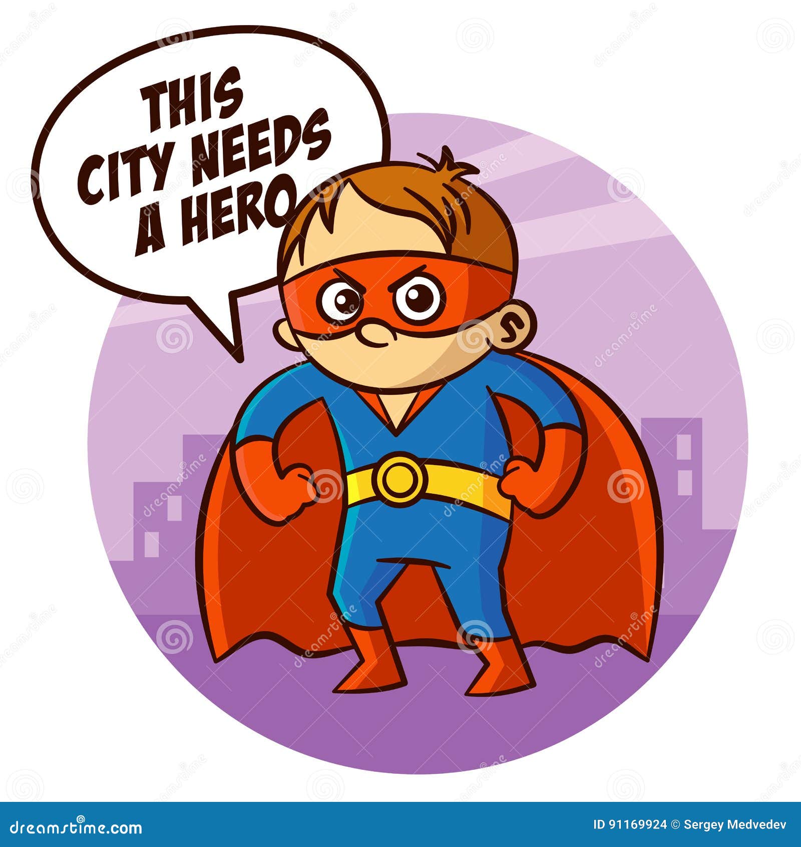 Angry Superhero Boy Sticker Stock Vector - Illustration of comics, kids ...