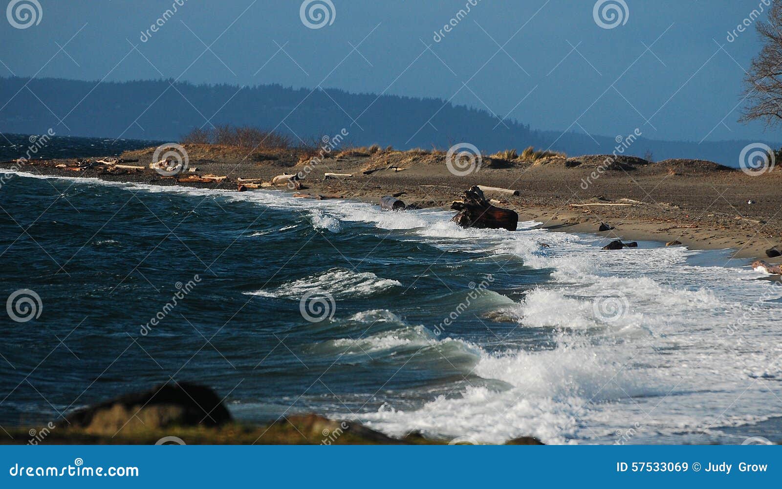 Angry surf stock image. Image of surf, seaside, shoreline - 57533069