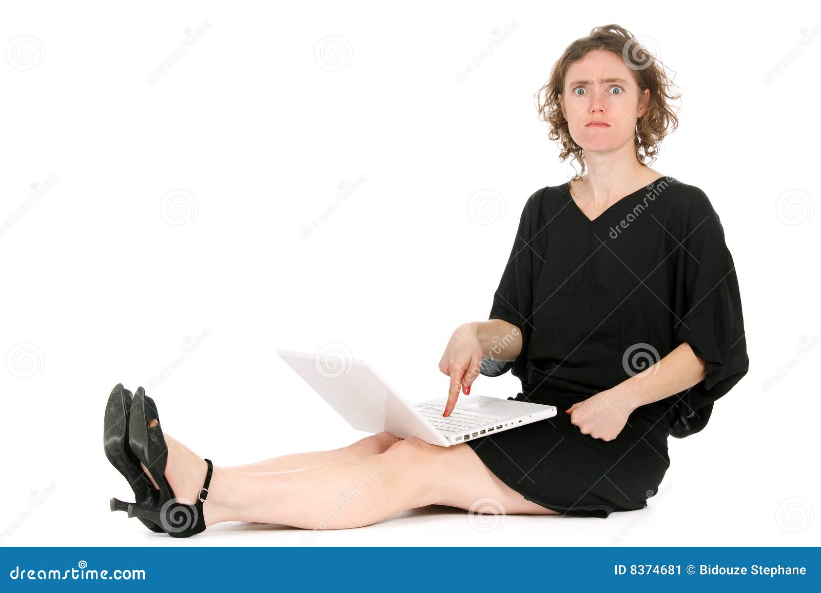 Angry surfing stock image. Image of surprised, stress - 8374681