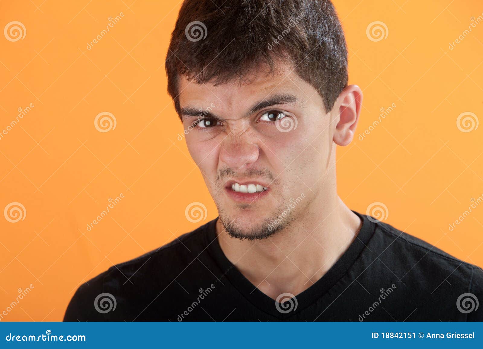 Angry Teen stock image. Image of grunt, attack, enrage - 18842151