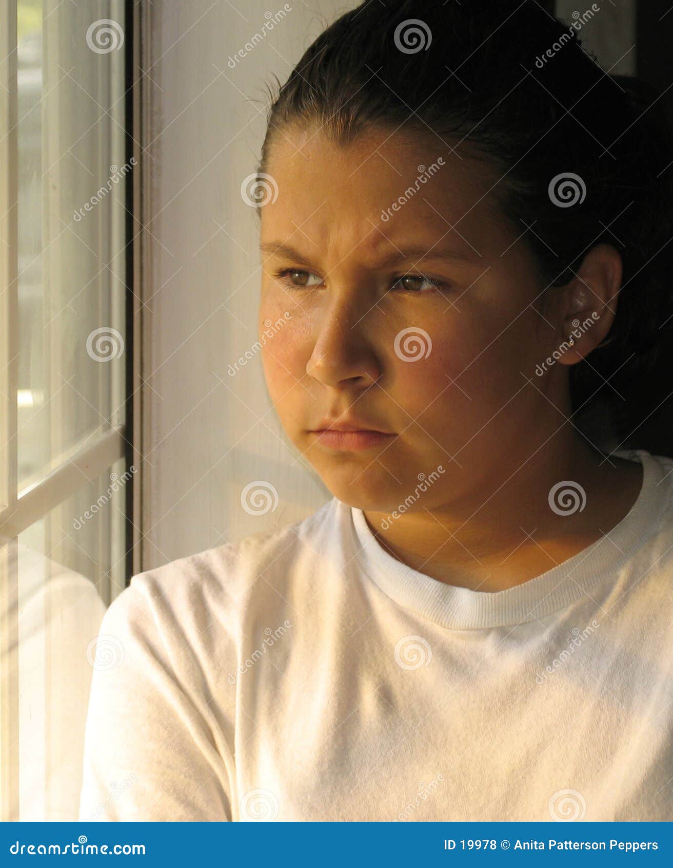 Grumpy Teen Girl Royalty-Free Stock Photography | CartoonDealer.com #756239