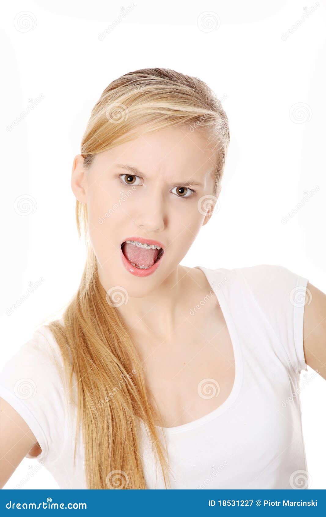 Angry Teenager Boy Royalty-Free Stock Image | CartoonDealer.com #48680638