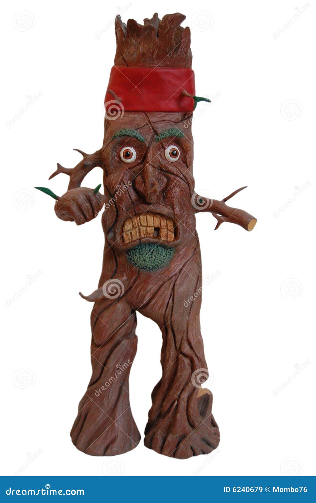 Angry Tree Figure stock image. Image of displeased, nature - 6240679