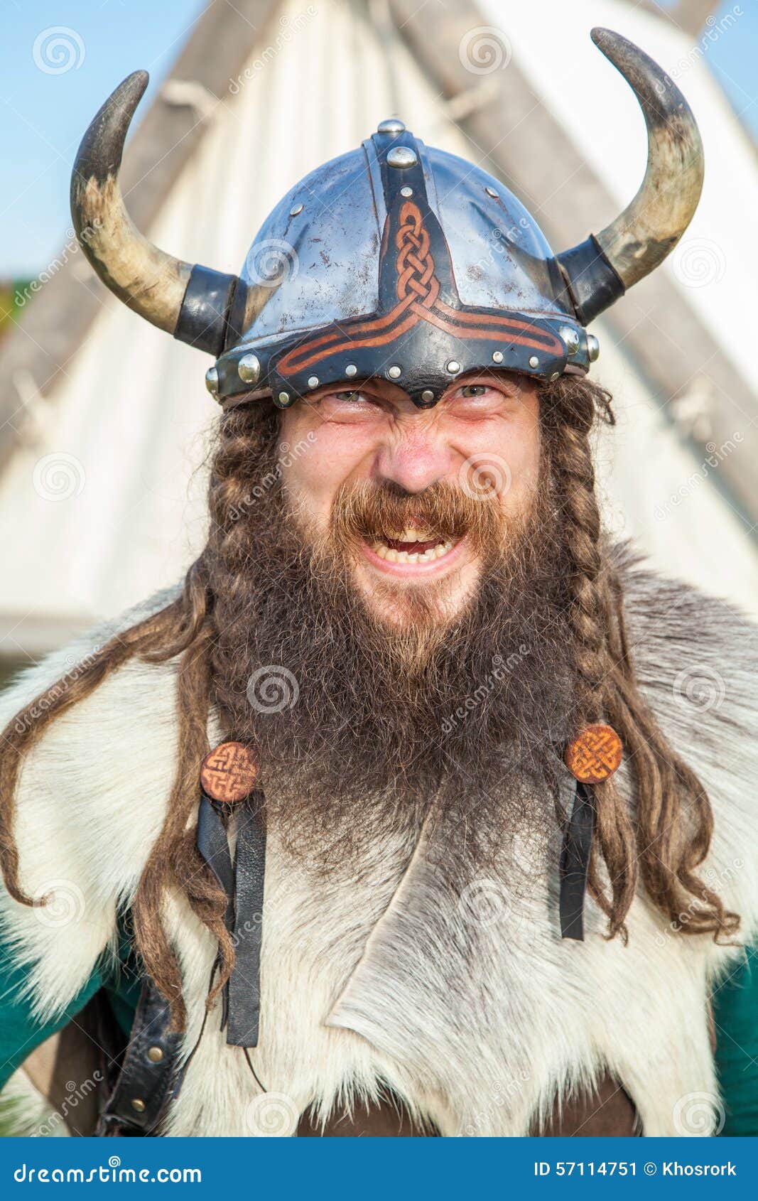 The angry viking stock image. Image of culture, beard - 57114751