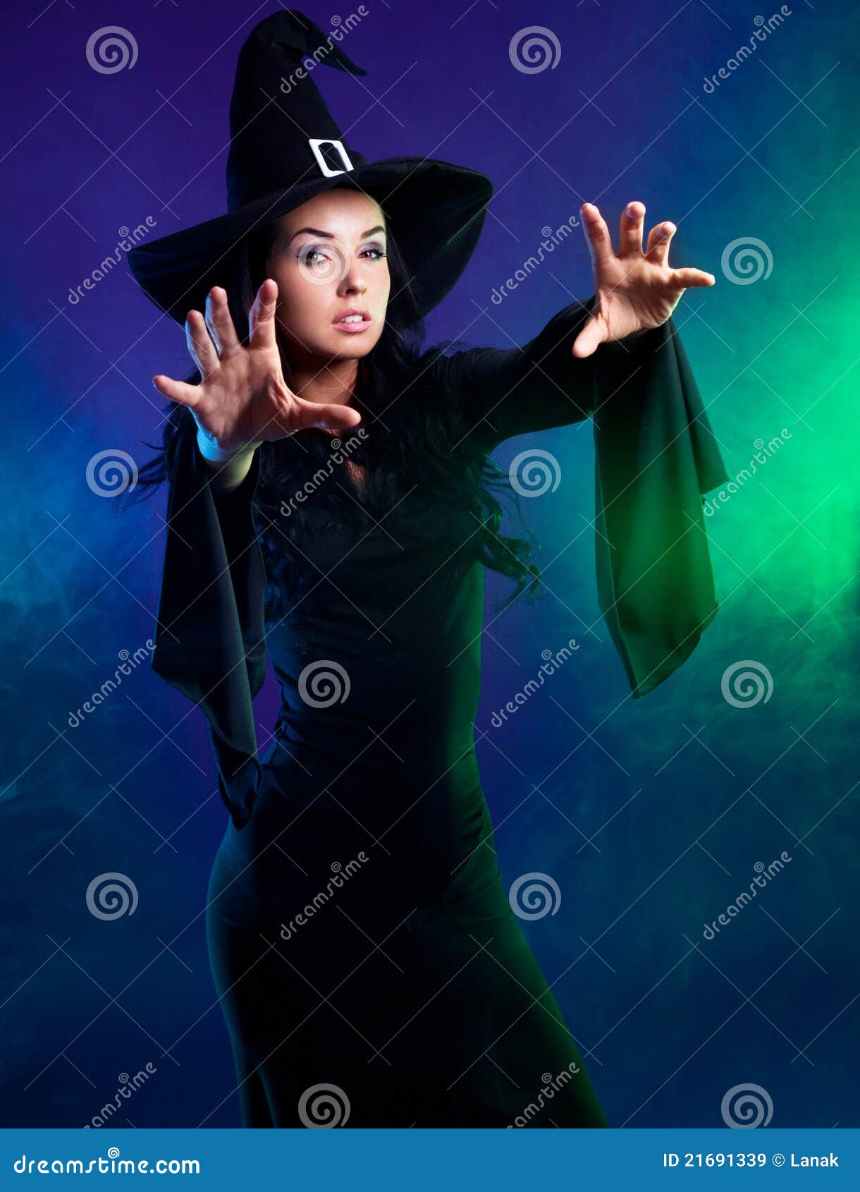 Angry Witch Royalty Free Stock Images - Image: 21691339