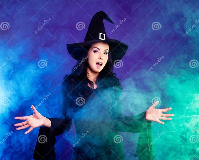 Angry witch stock image. Image of clothes, celebration - 21691363